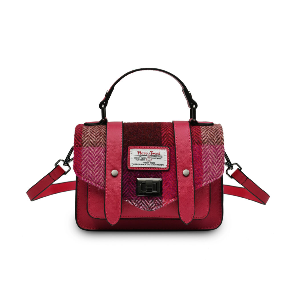 Harris Tweed Islander Mini Satchel Harris Tweed Scotland